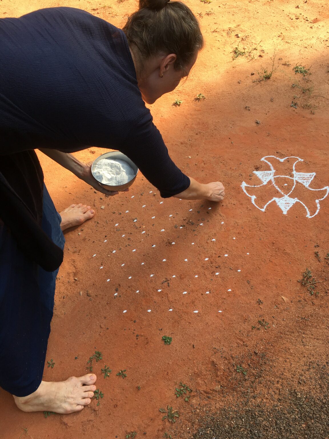 The Magic of Kolams » The Auroville Adventure