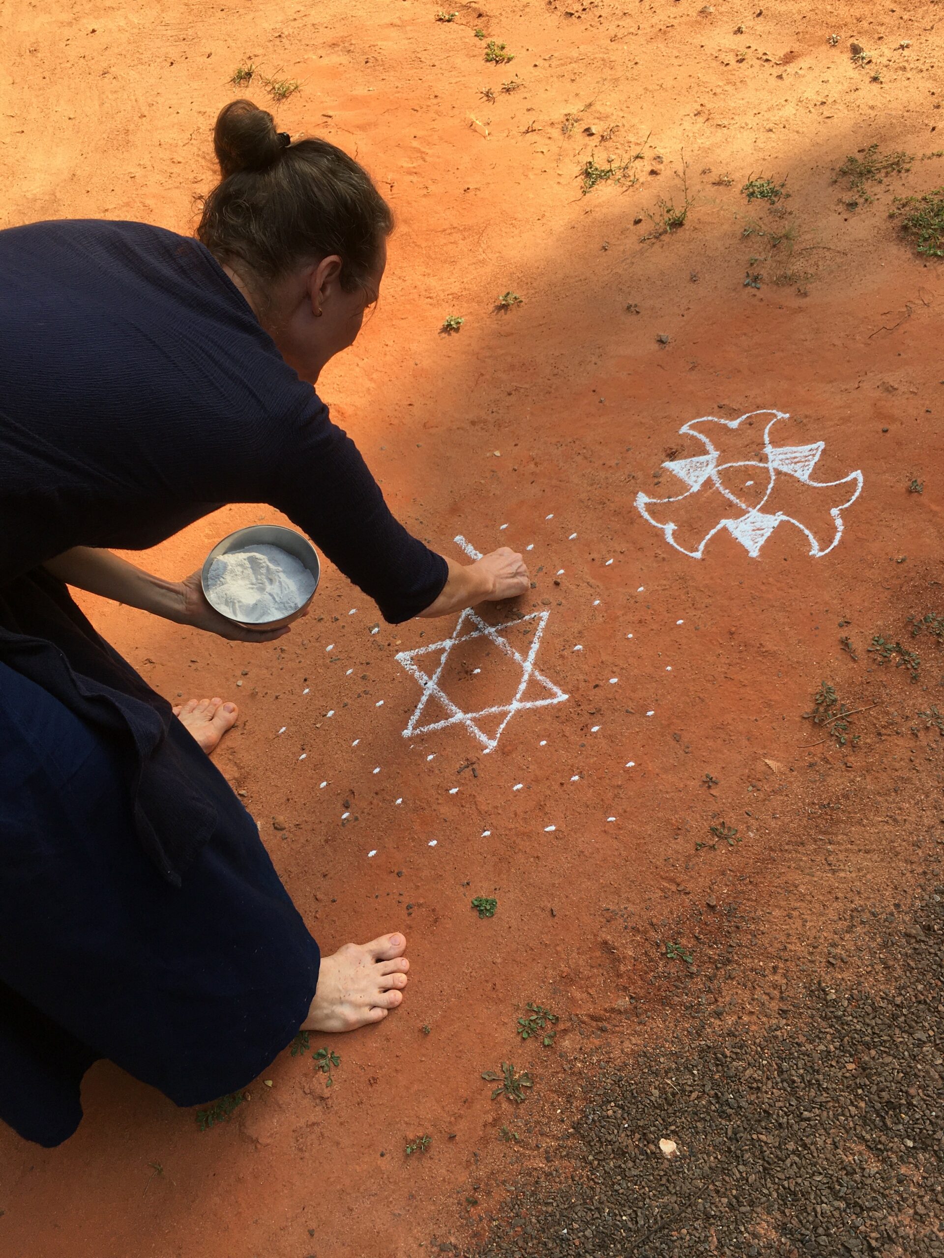 The Magic of Kolams » The Auroville Adventure