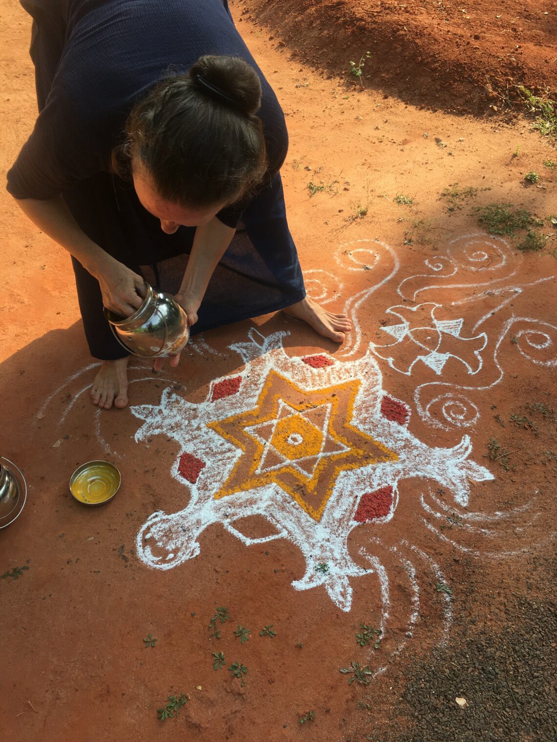 The Magic of Kolams » The Auroville Adventure