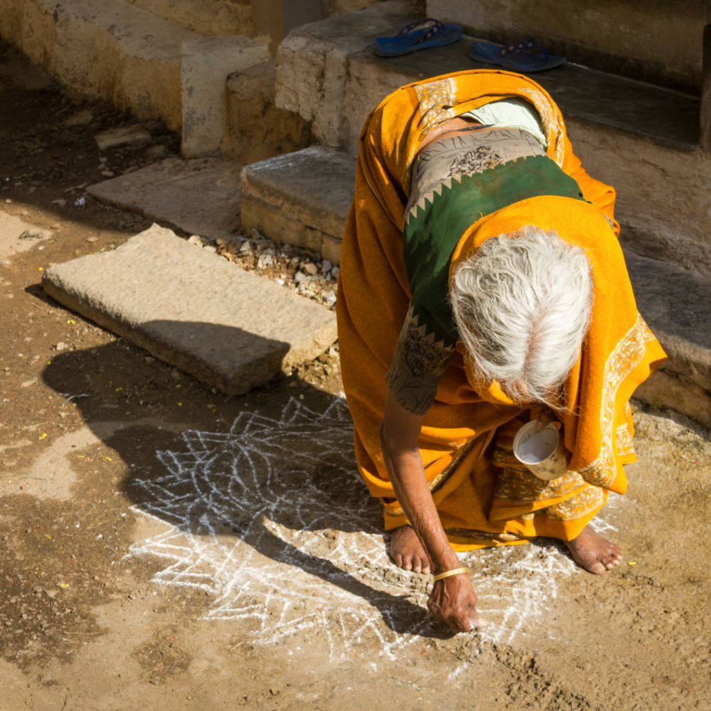 The Magic of Kolams » The Auroville Adventure